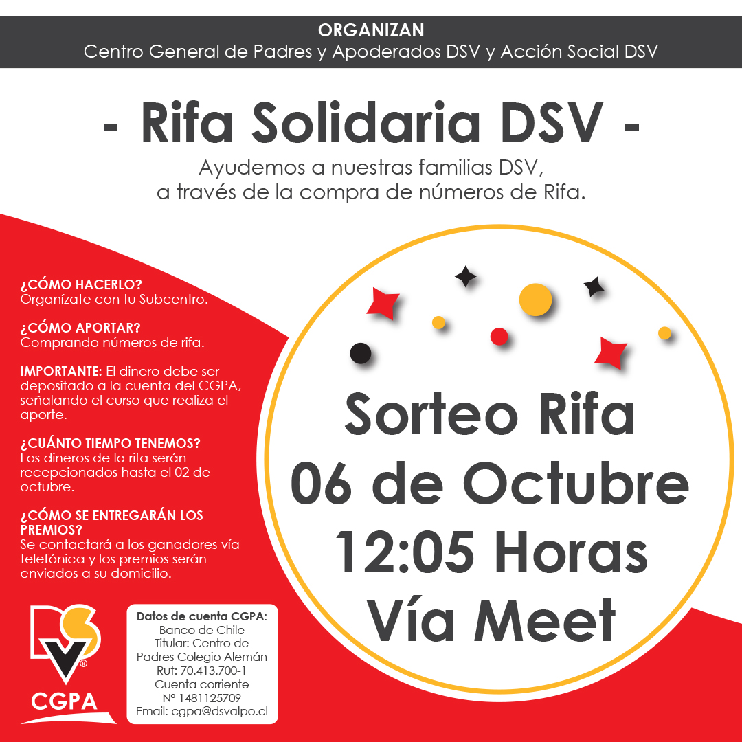Rifa Solidaria_21.09.2020 | Colegio Alemán