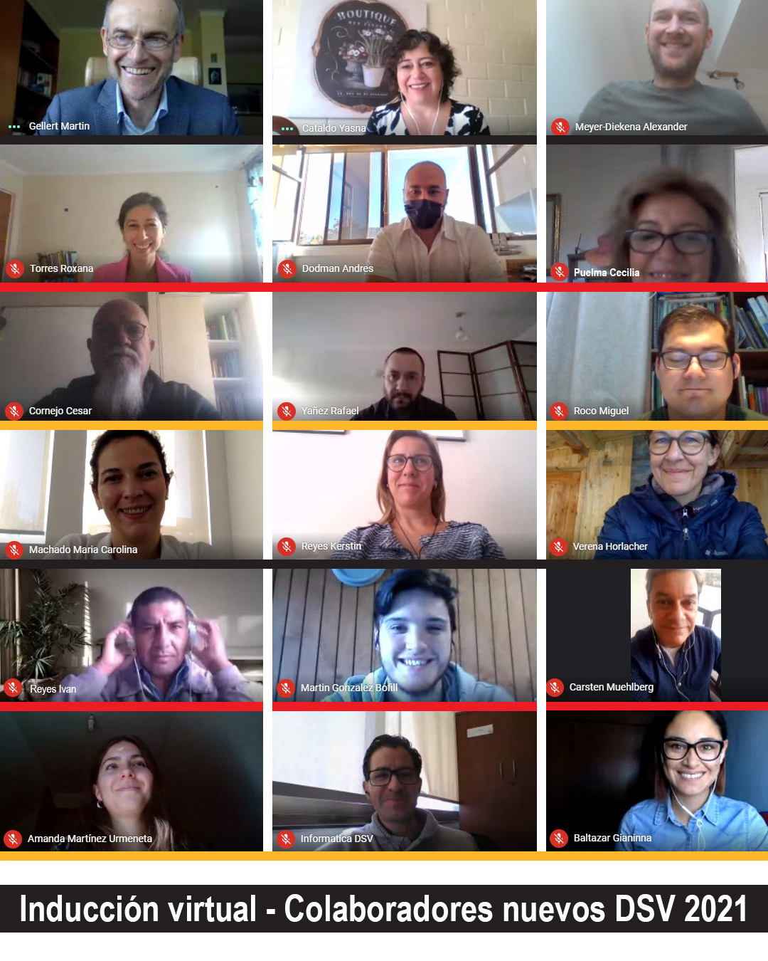 Inducción de nuevos profesores y funcionarios | Colegio Alemán