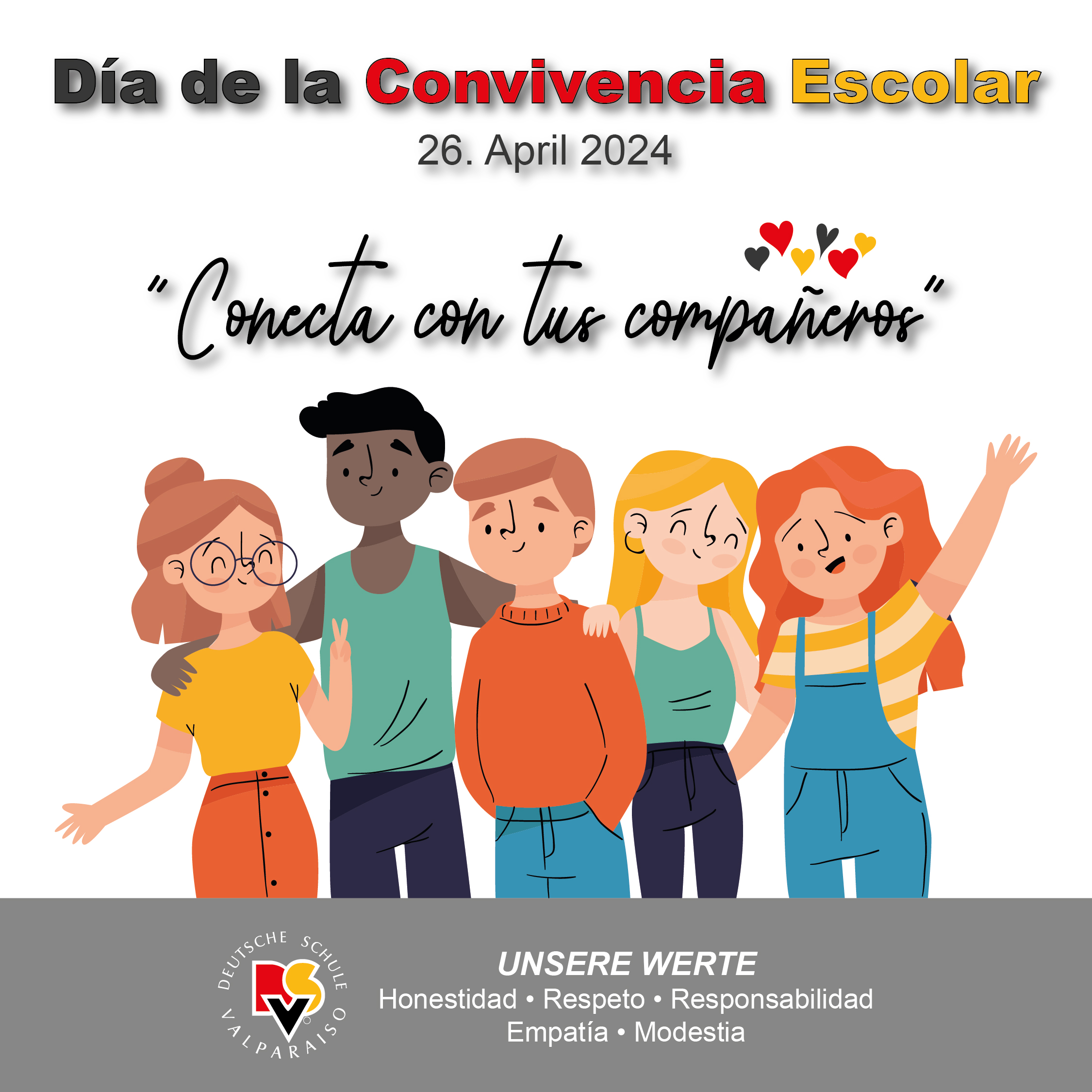 Día de la Convivencia Escolar 2024_RRSS_gabv | Colegio Alemán